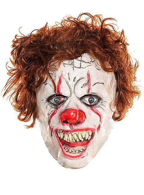 Irrer Horrorclown Maske - maskworld.com