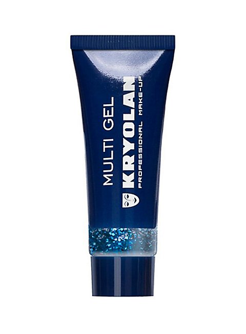 Kryolan Glittergel Blau grob - maskworld.com