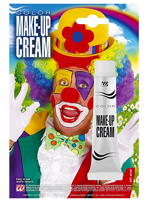 Make-up Tube weiß - maskworld.com