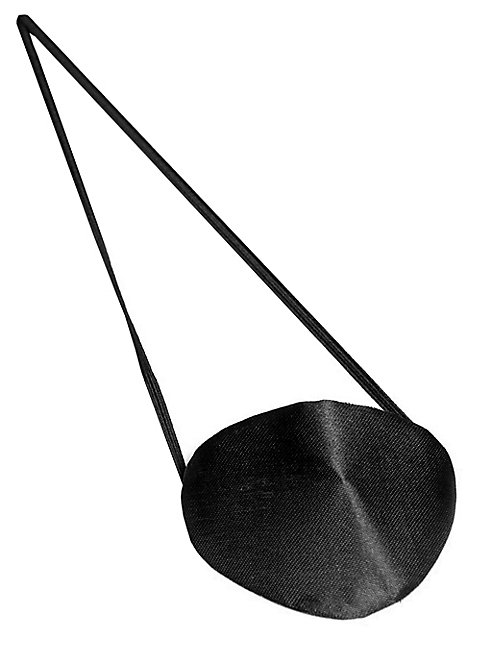 Pirat Augenklappe aus Satin ★ maskworld.com - maskworld.com