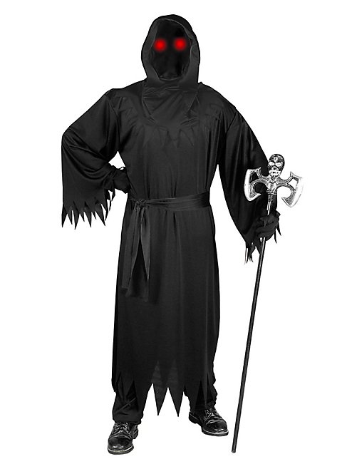 Sensenmann Kostüm mit Leuchteffekt - maskworld.com