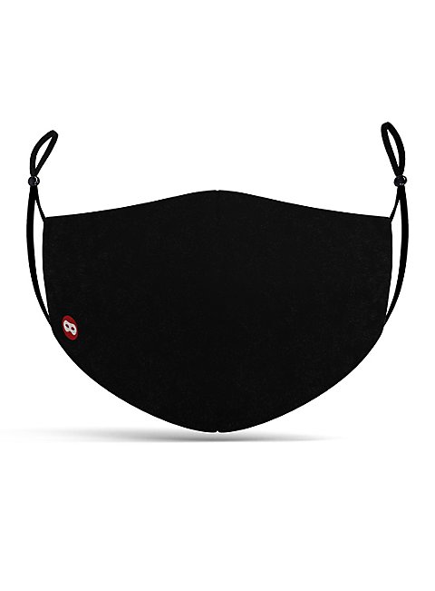 Stoffmaske schwarz - maskworld.com