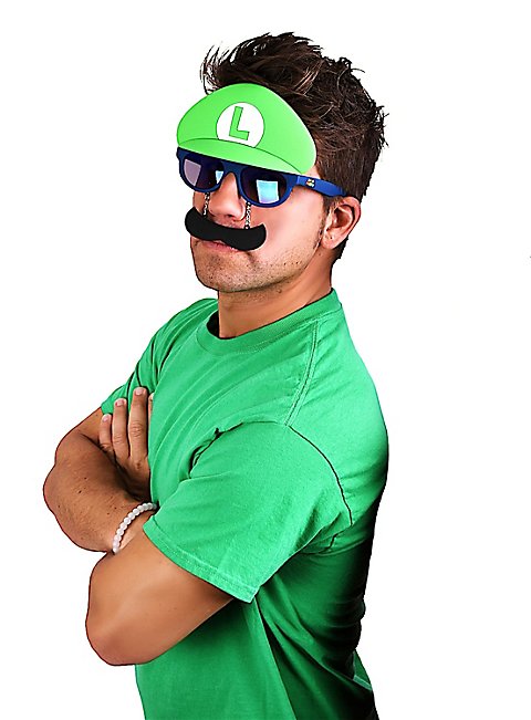 Sun Staches Luigi Partybrille - maskworld.com