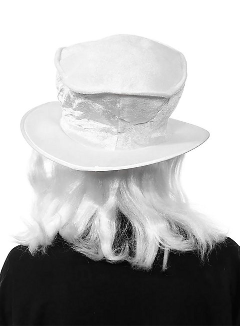 Weißer Voodoo Clown Maske - maskworld.com