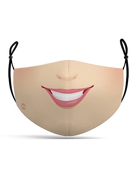 Stofmaske Comic Kvinde - maskworld.com