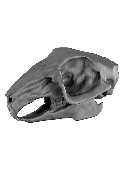 3D-printed rabbit skull for self-painting (10cm) - maskworld.com