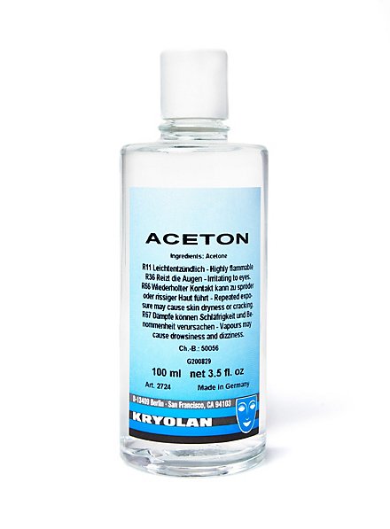 Acetona de Kryolan 100 ml - Comprar ahora - maskworld.com