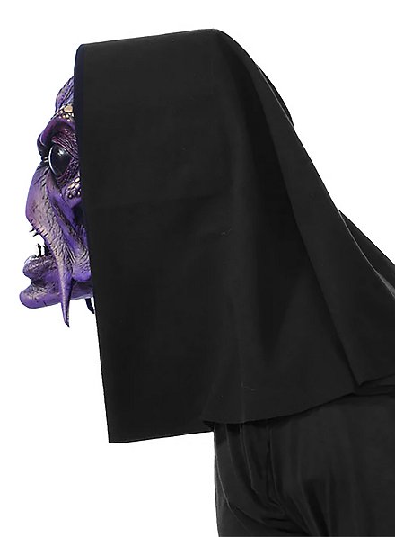 Alien mask with movable mouth - maskworld.com