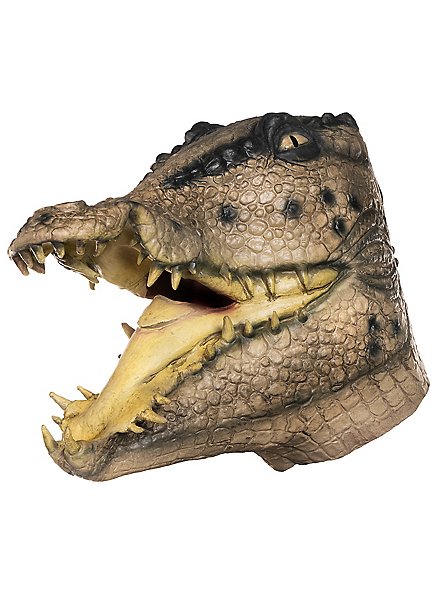 Alligator mask from latex - maskworld.com