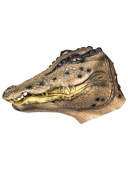 Alligator mask from latex - maskworld.com