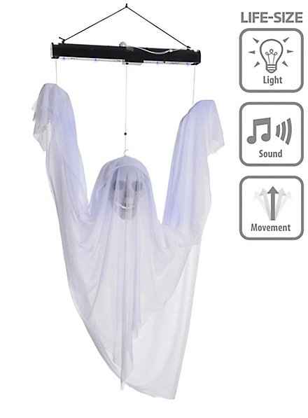 Animated floating ghost with sound - maskworld.com