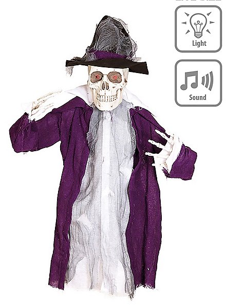 Animated ghost pirate with light & sound - maskworld.com