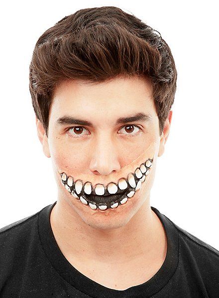 Applicazione in lattice del sorriso inquietante - maskworld.com
