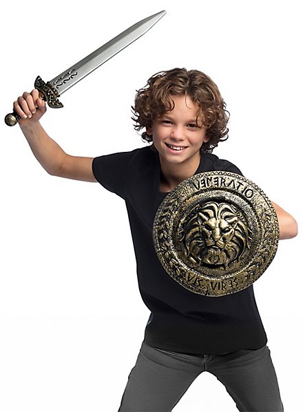 Barbarian sword and shield for children - maskworld.com