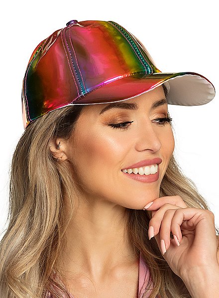 Baseball Cap Holo Rainbow - maskworld.com