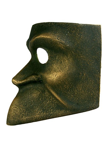 Bauta bronzo - Maschera veneziana - maskworld.com