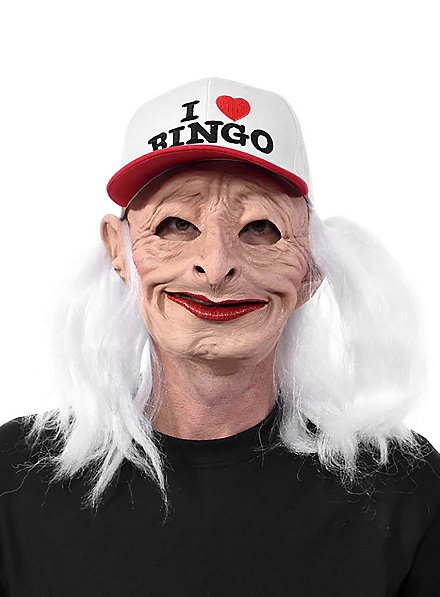 Bingo Grandma Mask - maskworld.com