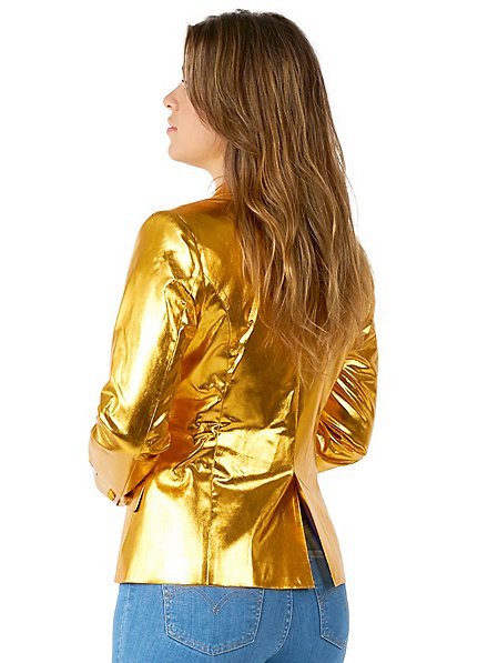Blazer OppoSuit Groovy Gold per donna - maskworld.com