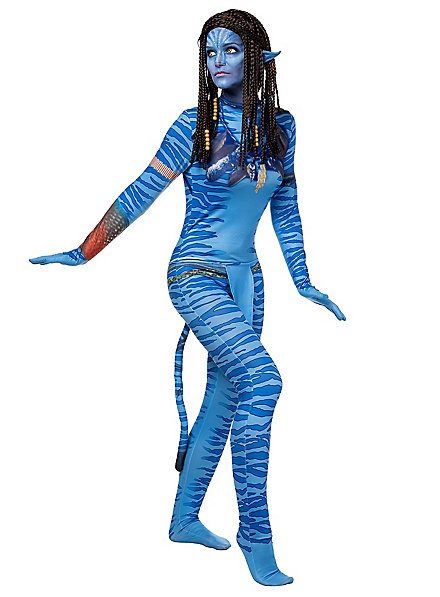 Blue Tribal Warrior Costume for Women - maskworld.com