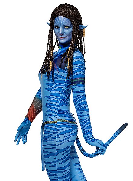 Blue Tribal Warrior Costume for Women - maskworld.com