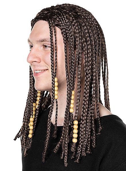 Braids with Beads Wig - maskworld.com