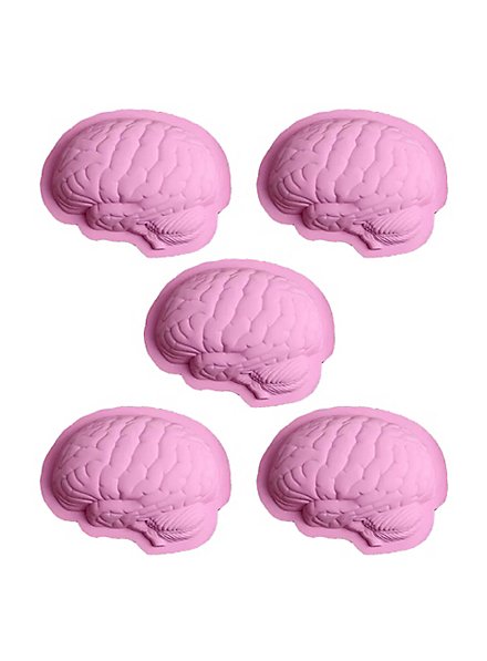 Brain silicone mould for baking and pudding 600 ml - maskworld.com