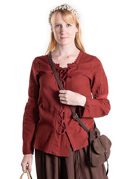 Camicia medievale con pizzo - Emmi - maskworld.com