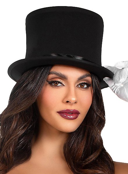 Cappello a cilindro Chapeau Claque - maskworld.com