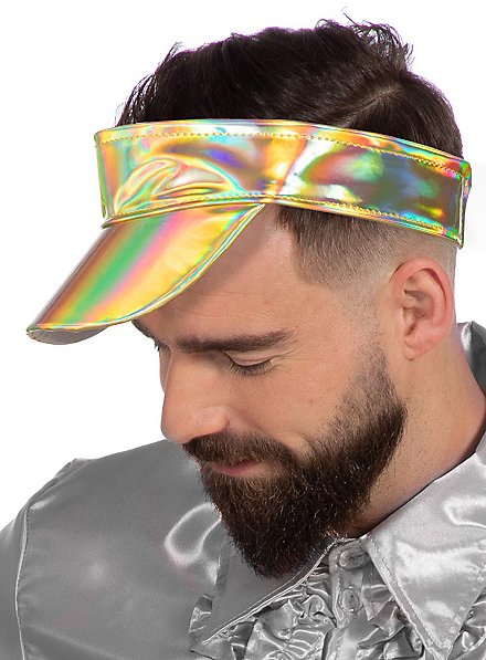 Cappello con visiera oro - maskworld.com