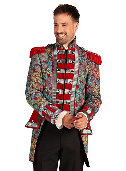 Carnival Guard Men's Jacket, Floral - maskworld.com