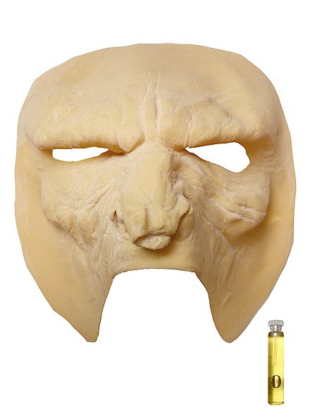 Cave Orc Latex Mask to stick on - maskworld.com