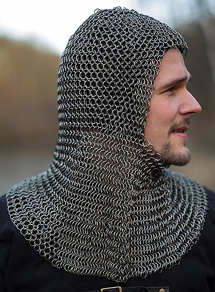 Chainmail hood - Alaric - maskworld.com