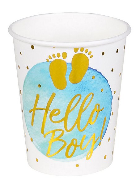 Ciao ragazzo! Bicchiere di carta 6 pezzi - maskworld.com