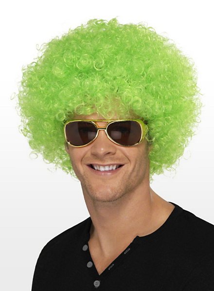 Clown Wig green - maskworld.com