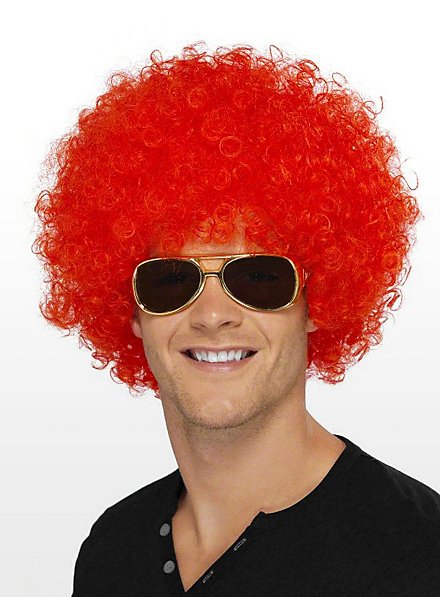 Clown Wig red - maskworld.com