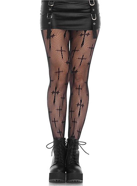 Collant a rete Cross XXL - maskworld.com