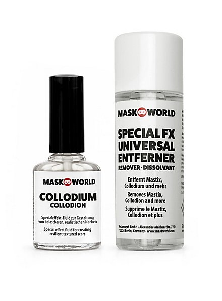 Collodium Set – Narben-Spezialeffekt & Entferner - maskworld.com