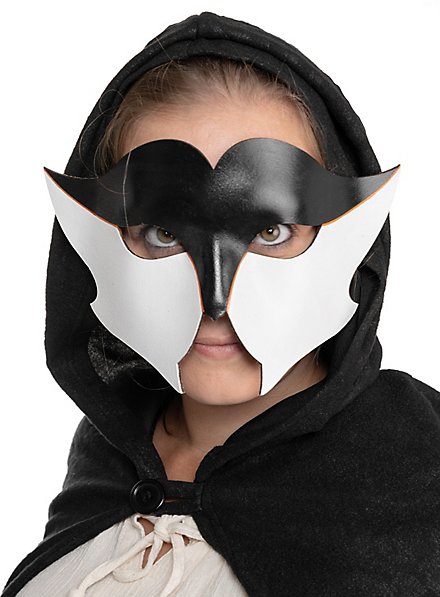 Colombina Coccola Venetian Leather Mask - maskworld.com