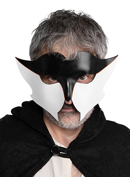 Colombina Coccola Venetian Leather Mask - maskworld.com