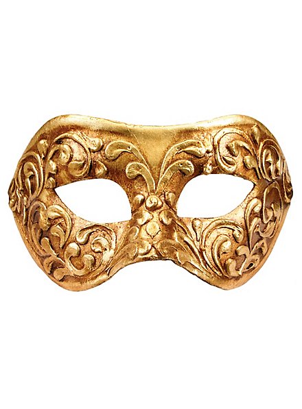 Colombina Stucco Oro - Venetiaans Masker - maskworld.com
