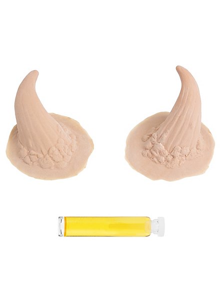 Cornes de démon Application en latex - maskworld.com