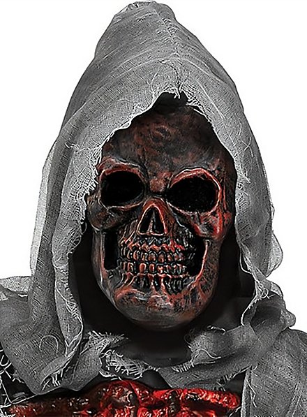 Costume da demone della morte luminoso per bambini con effetto glow ...