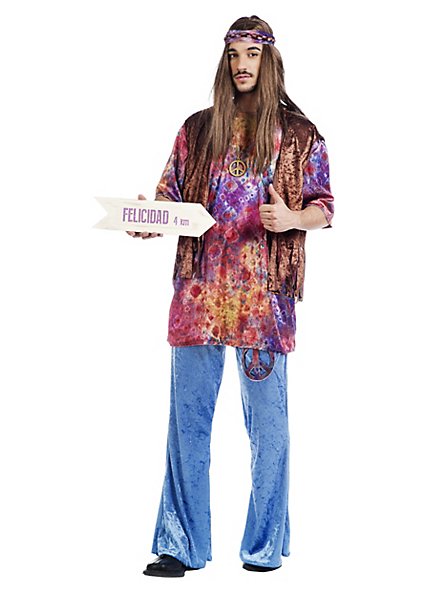 Costume da hippie di Woodstock - maskworld.com