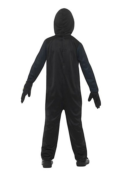 Costume da scheletro luminoso per bambini dai colori vivaci - maskworld.com