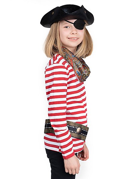 Costume de pirate pour enfants 7 pièces avec sabre de pirate ...