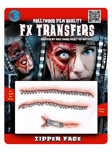 Cremallera 3D FX Transfers - maskworld.com