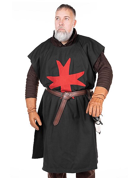 Crusader Tabard, black-red - maskworld.com