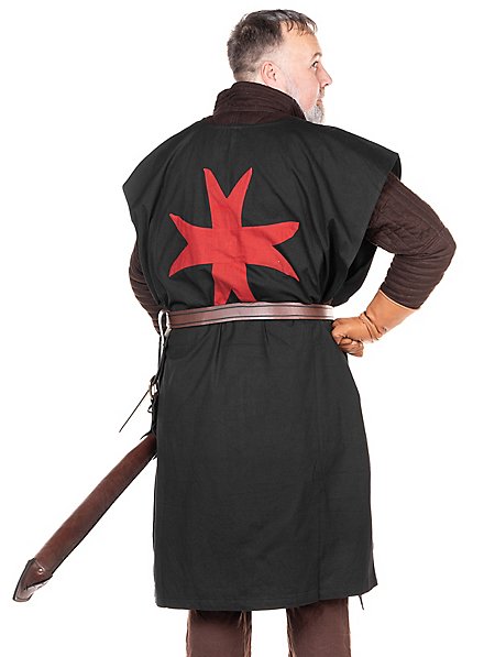 Crusader Tabard, black-red - maskworld.com