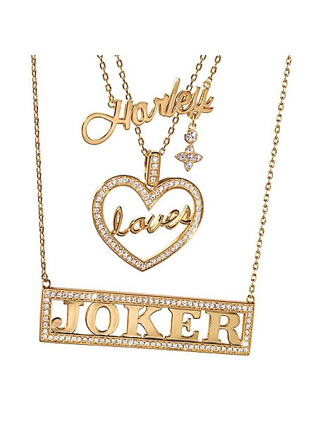 DC - Ensemble de colliers Harley Loves Joker - maskworld.com