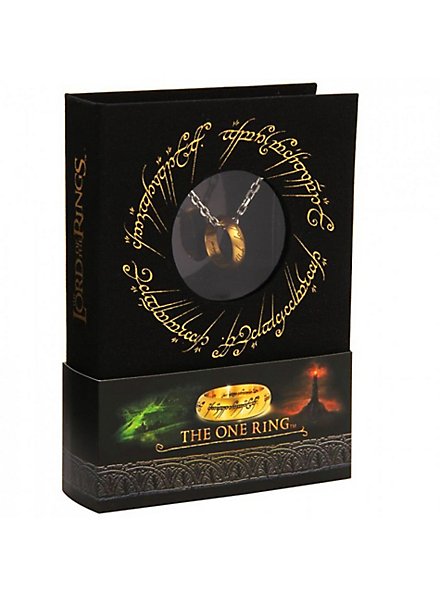 Der Herr der Ringe - The one Ring stainless steel with chain ...